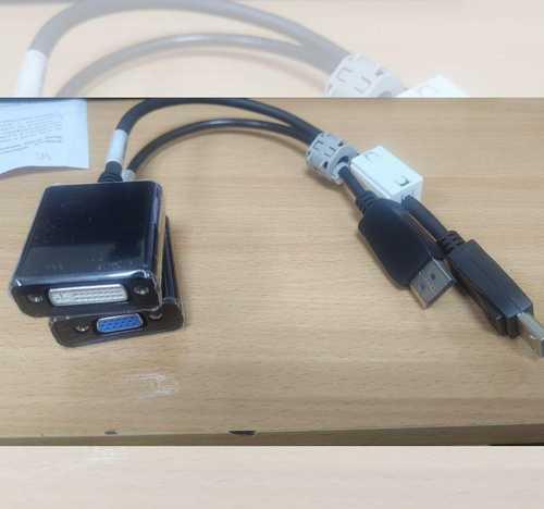 Переходник displayport dvi / vga