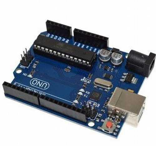 Arduino UNO r3 (Провод в комплекте)