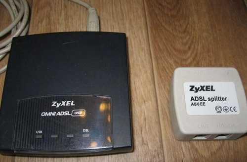 Модем Zyxel omni adsl USB EE