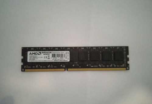 Оперативная память ddr3 8 gb AMD radeon 1600MHz