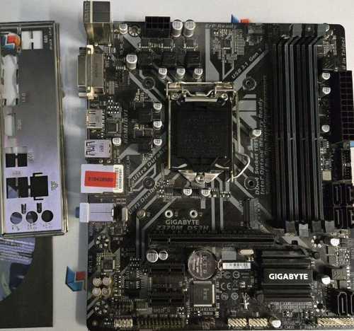 1151-v2 Gigabyte Z370M DS3H mATX проверка