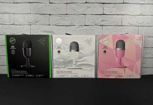 Микрофон Razer Seiren Mini (Черный,розовый,белый)