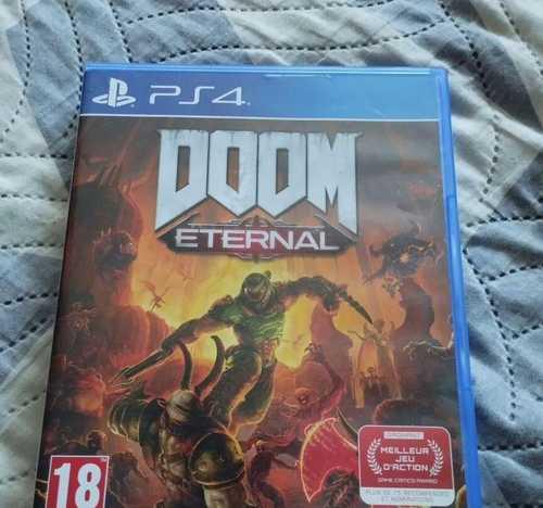 Doom eternal ps4 диск