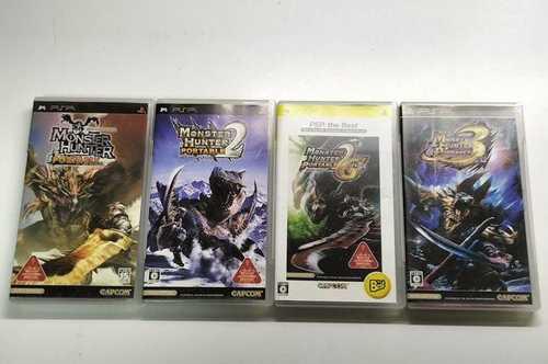 Monster Hunter Portable 1/2/3 PSP