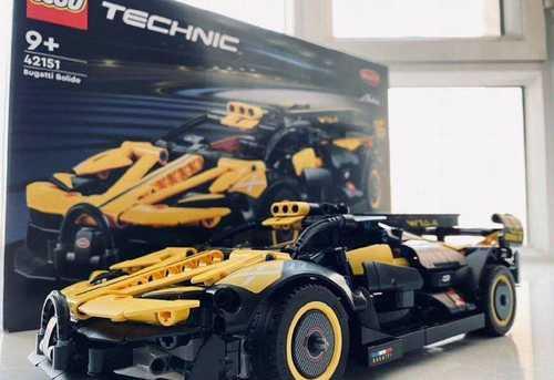 Конструктор lego Technic 42151 Бугатти Болид