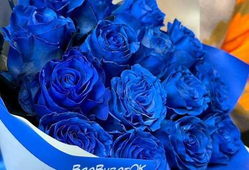 Синие розы купить в Москве
