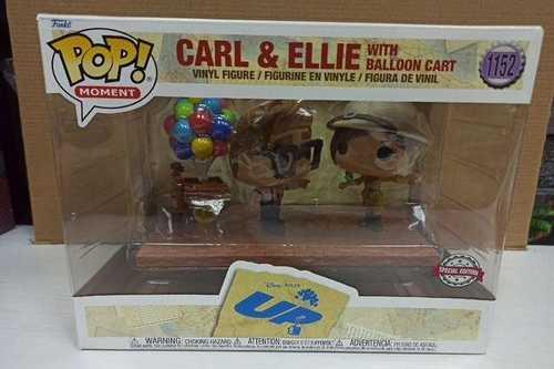 Фигурка Funko POP Carl & Ellie w/Balloon Cart (Ex