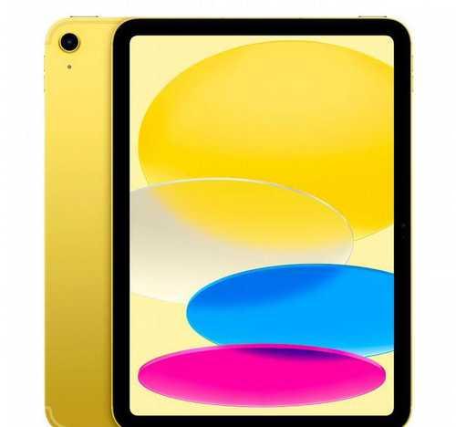 Планшет Apple iPad (2022) Wi-Fi 64GB, Yellow (Желтый)