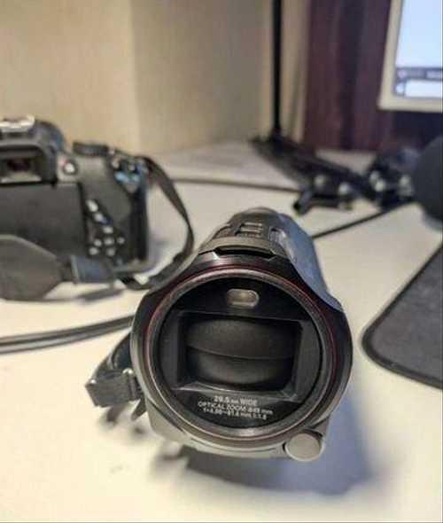 Видеокамера panasonic hc v750 торг обмен