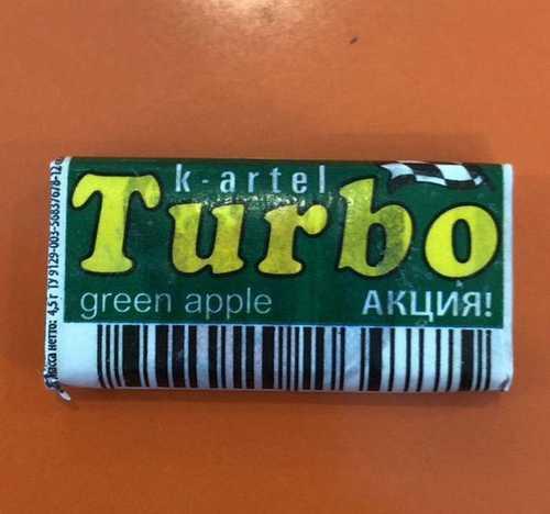 Жвачка turbo с вкладышами