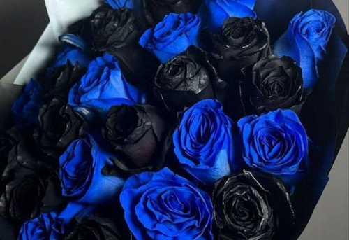 Букет синих роз с доставкой