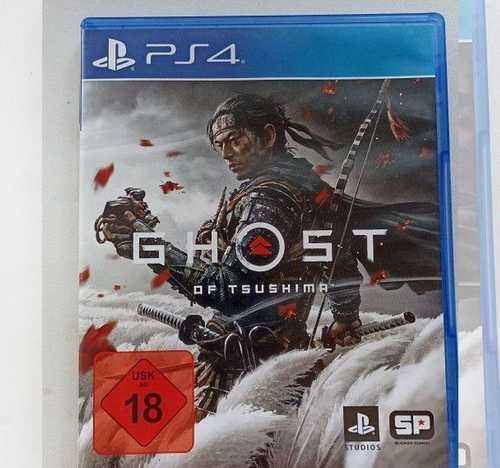 Ghost of tsushima ps4 диск