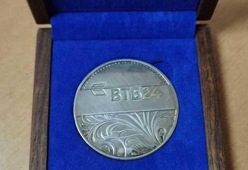 Серебряная монета втб коллекционная