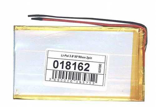 Аккумулятор Li-Pol (батарея) 3.8*50*90мм 2pin 3.7V