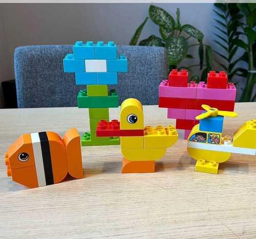 Lego duplo первые кубики