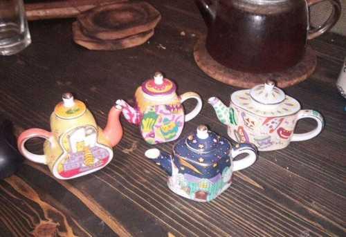 Чайники миниатюрные коллекционные