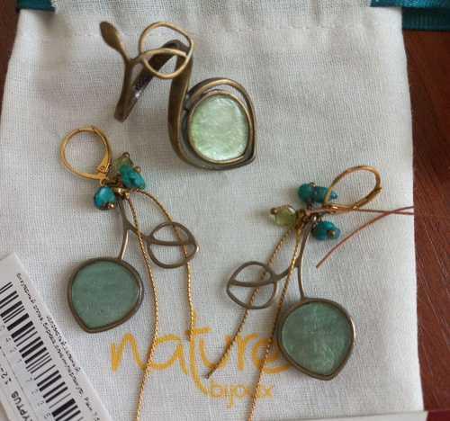 Комплект бижутерии. Nature Bijoux. Франция