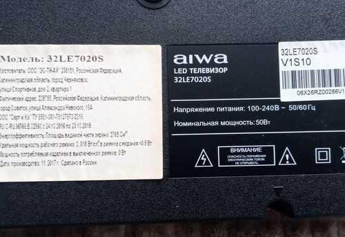 Материнская плата для телевизора Aiwa 32LE7020s