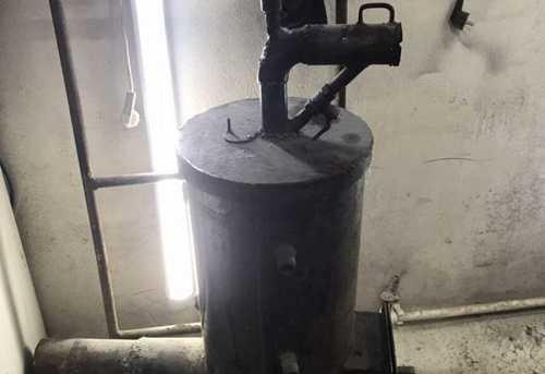 Котел(печь) на отработке с водяным контуром