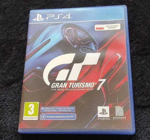 Диск Gran turismo 7 на ps4