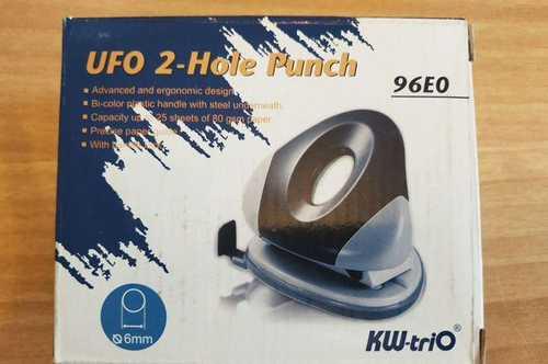 Дырокол KW-trio UFO 2-Hole Punch 96EO