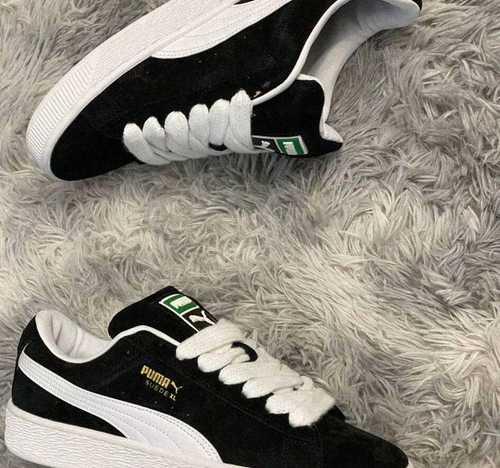 Кроссовки мужские Puma Suede XL “Black White “