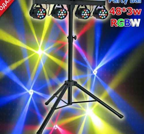 DJ Party Bar 48*3w rgbw LED – световая установка