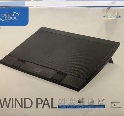 Подставка для ноута с охлаждением deepcool windpal