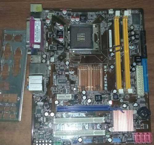 Материнская плата asus p5kpl-am lga775