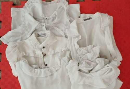 Блузки белые для школы
