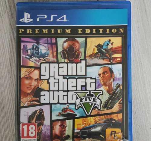 GTA 5 ps4 диск