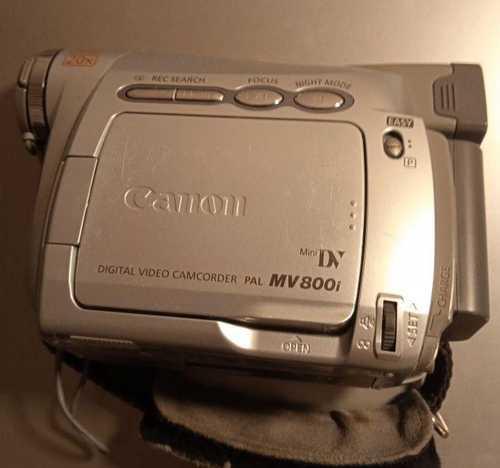 Видеокамера canon MV 800 i