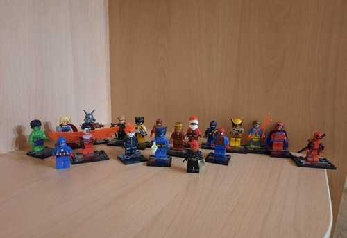 Lego marvel минифигурки