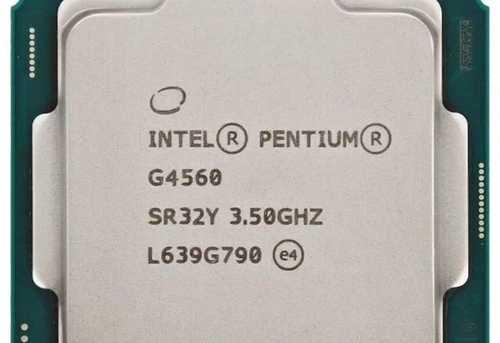 Процессор intel pentium G4560 с куллером
