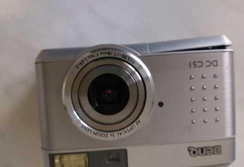 Цифровой фотоапарат benq dc cs1