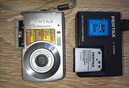 Цифровые фотоаппараты Pentax+Sony+зарядки