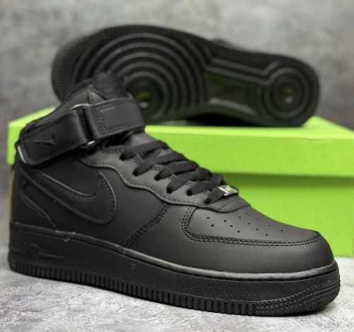 Кроссовки Nike air Force 1 Hight черные