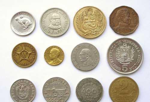 Монеты иностранные. Латинская Америка