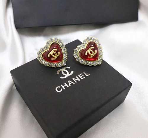 Винтажные серьги Chanel