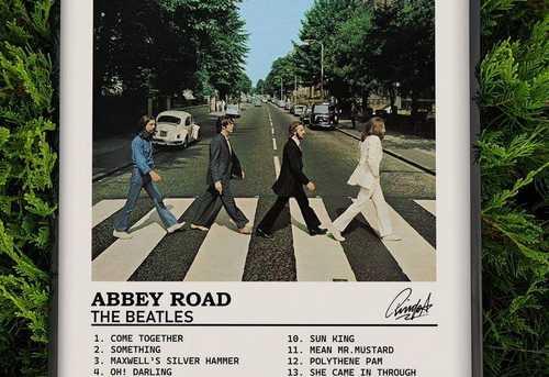The Beatles - Abbey Road. Album Poster
