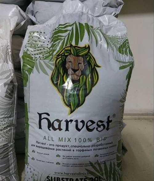 Обогащенная почва Harvest All Mix Bio 20L