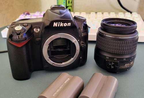 Зеркальный фотоаппарат Nikon D90 Kit