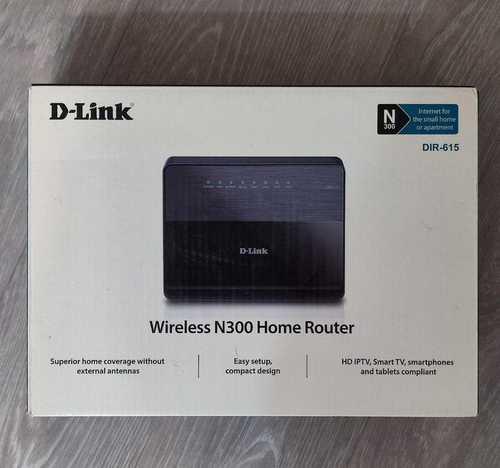 Маршрутизатор D-Link DIR-615