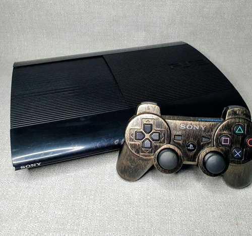 Sony PS3 super slim 500gb прошитая