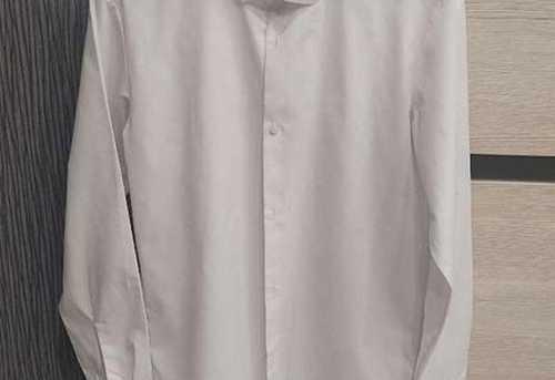 Рубашка белая на мальчика в школу 158-164