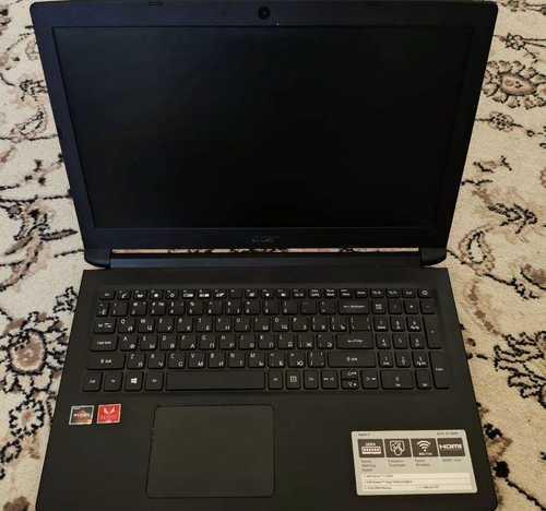 Ноутбук acer aspire 3 A315-41-R2S6