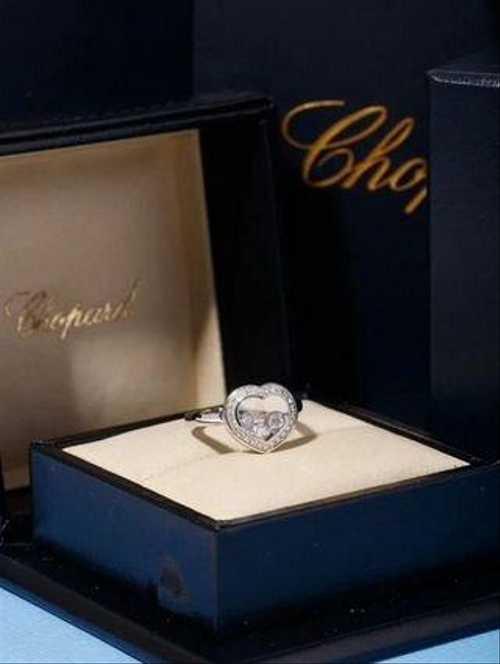 Новое кольцо chopard happy diamonds оригинал