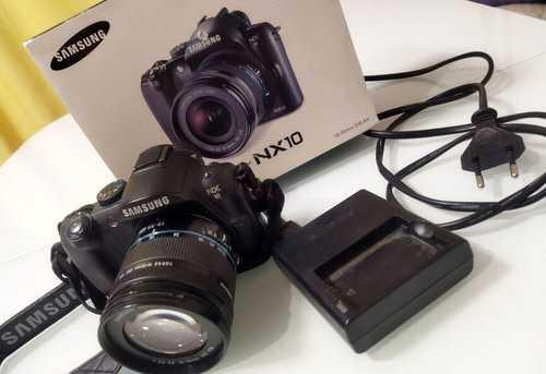 Системный беззеркальный фотоаппарат Samsung NX10
