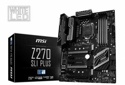 Материнская плата MSI Z270 SLI plus