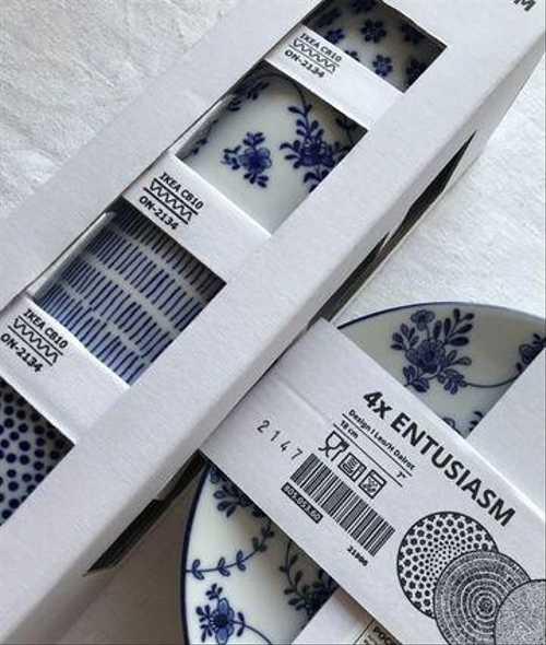 Комплект посуды IKEA энтузиазм